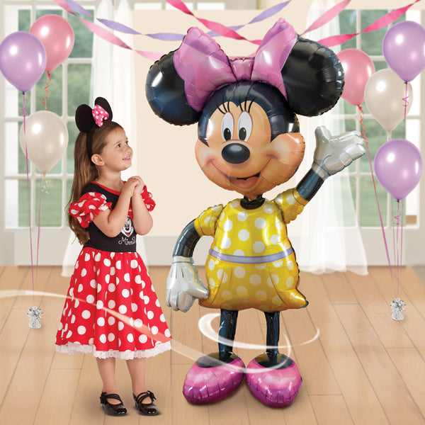 Minnie Mouse 54" Airwalker Birthday Balloon – Balloonsforeverythingonline